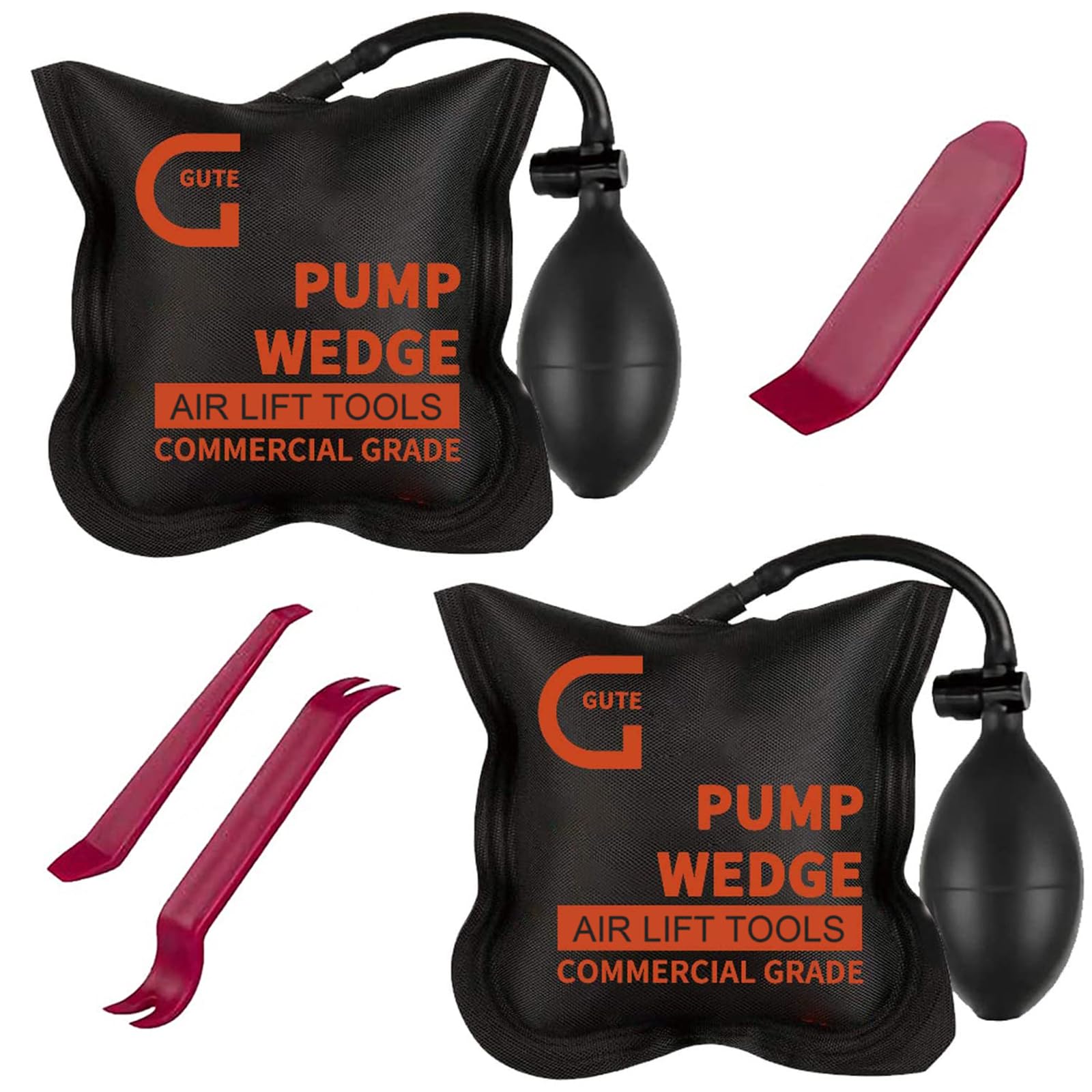 Amazon.com: Gute 2Pack Square Air Wedge Bag Pump,Commercial Inflatable ...
