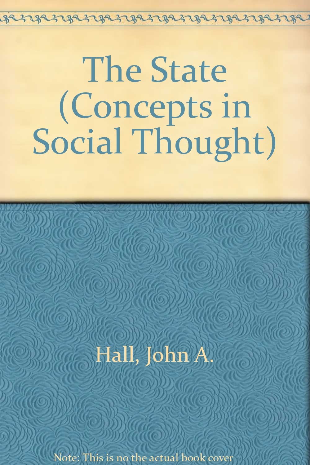 Amazon.com: The State (Concepts in Social Thought): 9780816617951: Hall ...