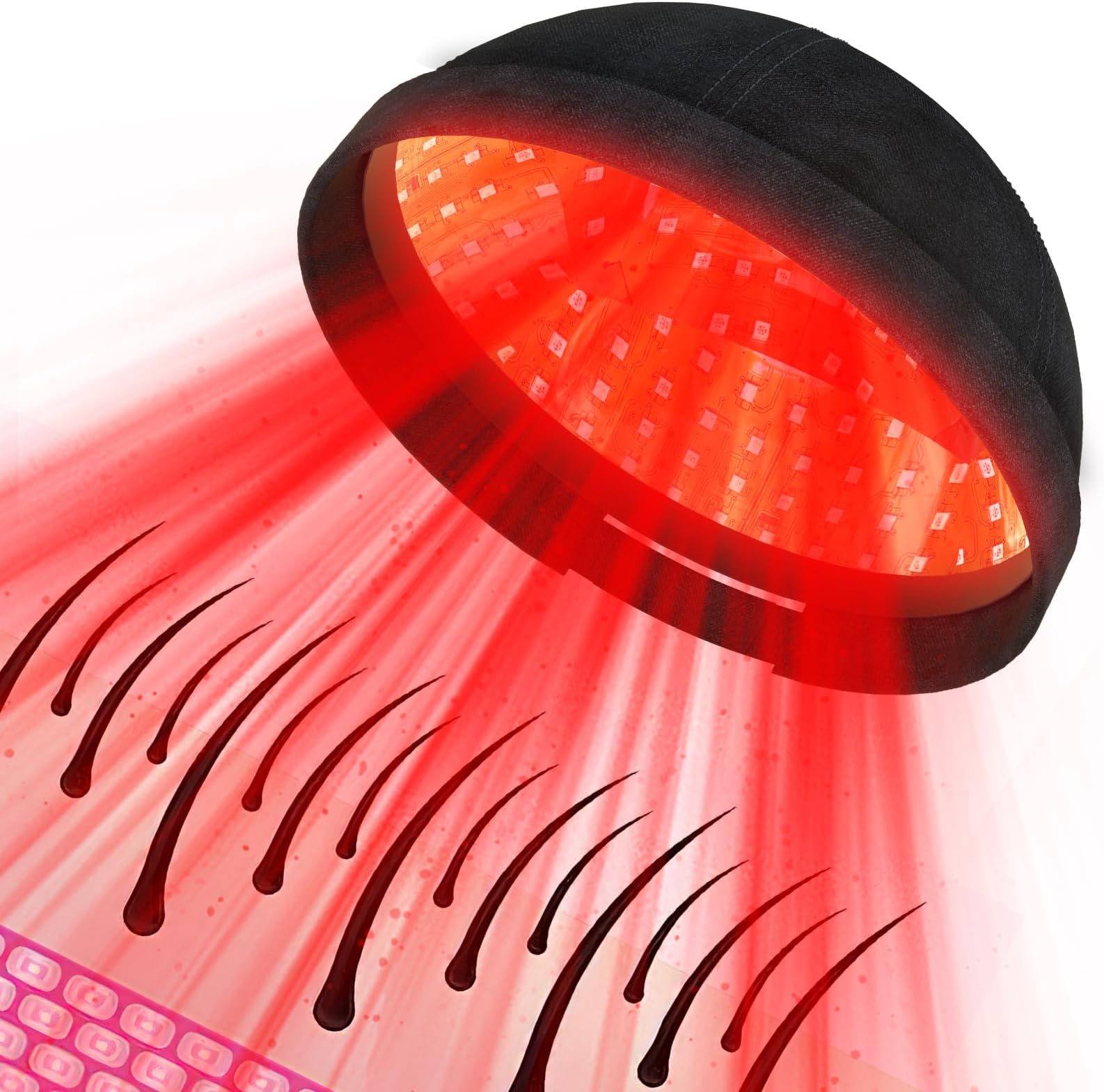 Amazon.com: Capillus Pro S1 Mobile Laser Therapy Cap for Hair Regrowth ...