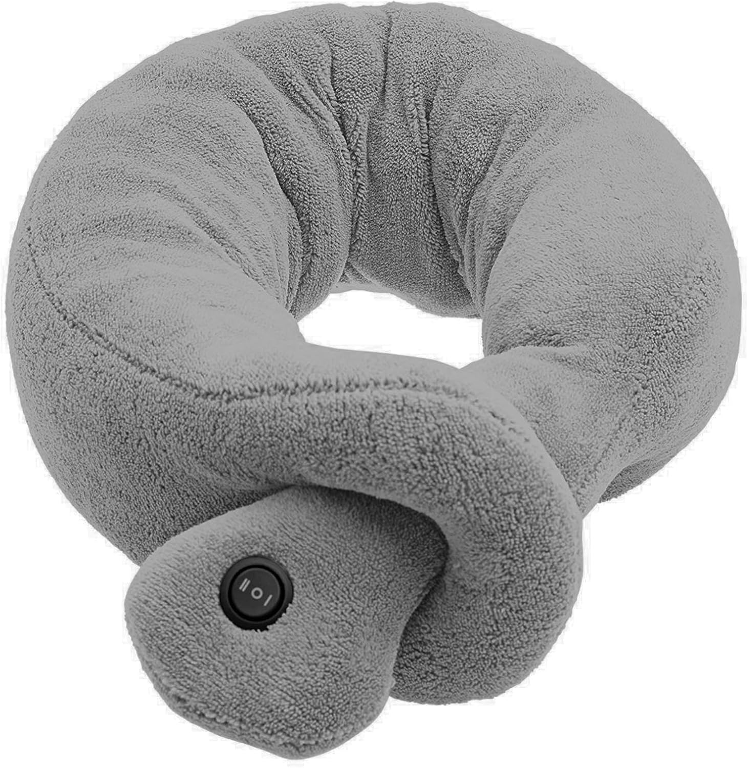Amazon.com: Vibrating Neck Pillow, 2 Vibrating Modes Massaging Pillow ...