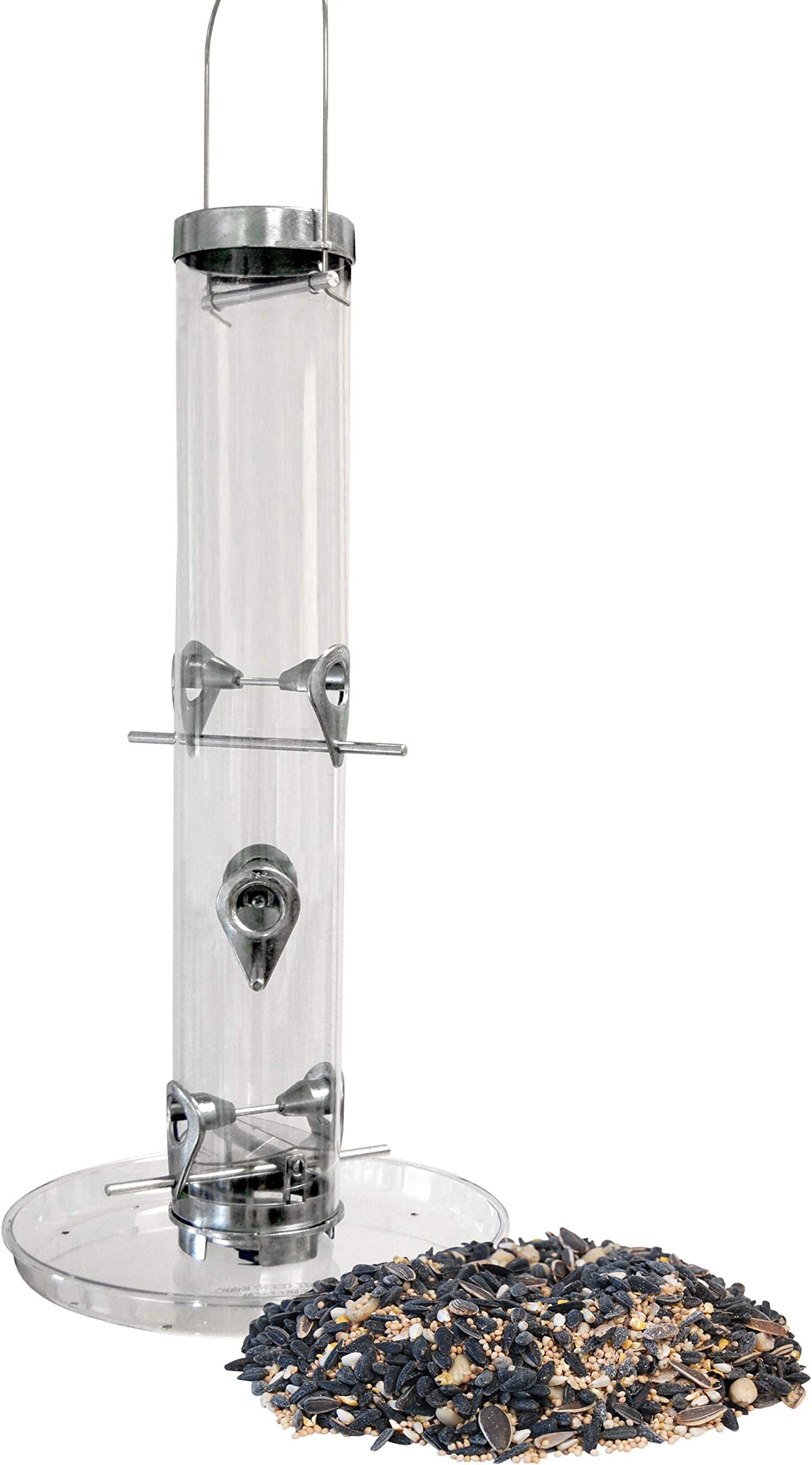 Amazon.com: Droll Yankees B-7 Bird Feeder with Seed Tray & 5 lbs. Seed