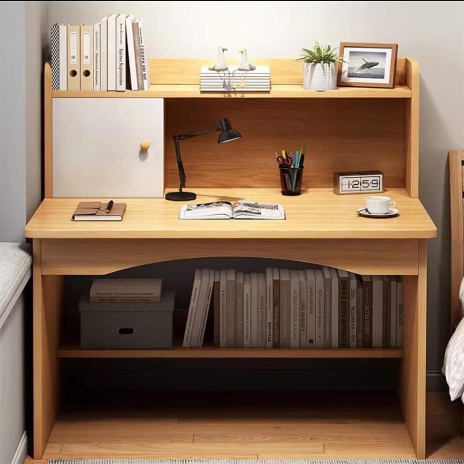 Escritorio Grande de Pie, 80 * 45 * 100 cm Escritorio para Computadora ...