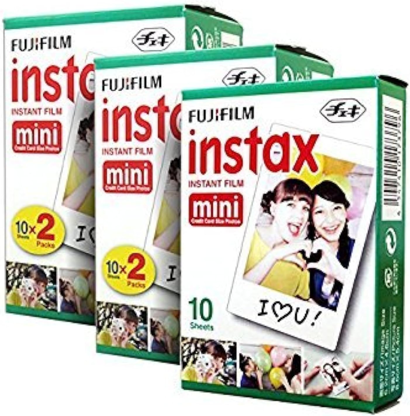 Amazon.com : Fujifilm Instax Mini 100 Film for Fuji 7S 8 25 50S 90 300 ...