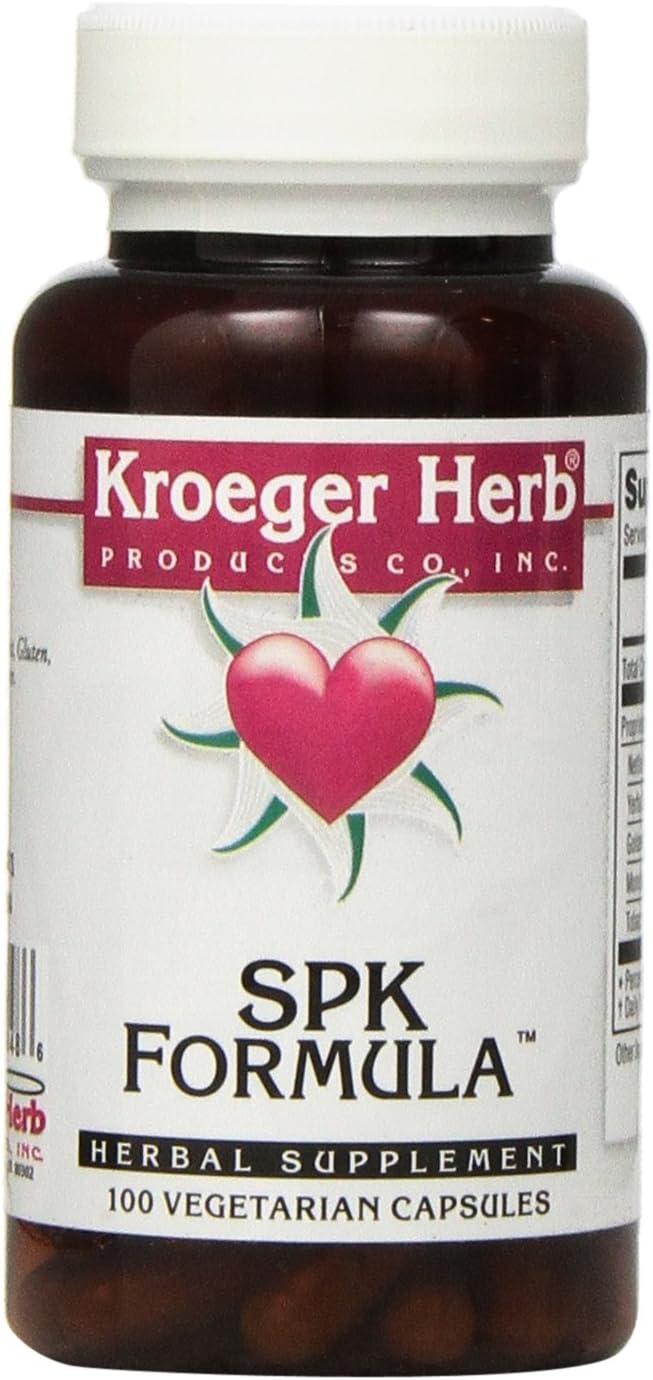 Amazon.com: Kroeger Herb Spk Formula Capsules, 100 Count : Health ...