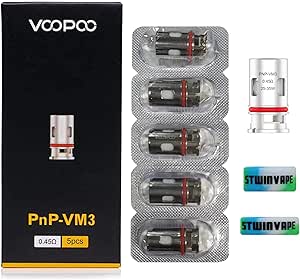 for VooPoo PnP VM3 Coil 0.45ohm Argus X GT Pro Drag S X Max Vinci X R ...