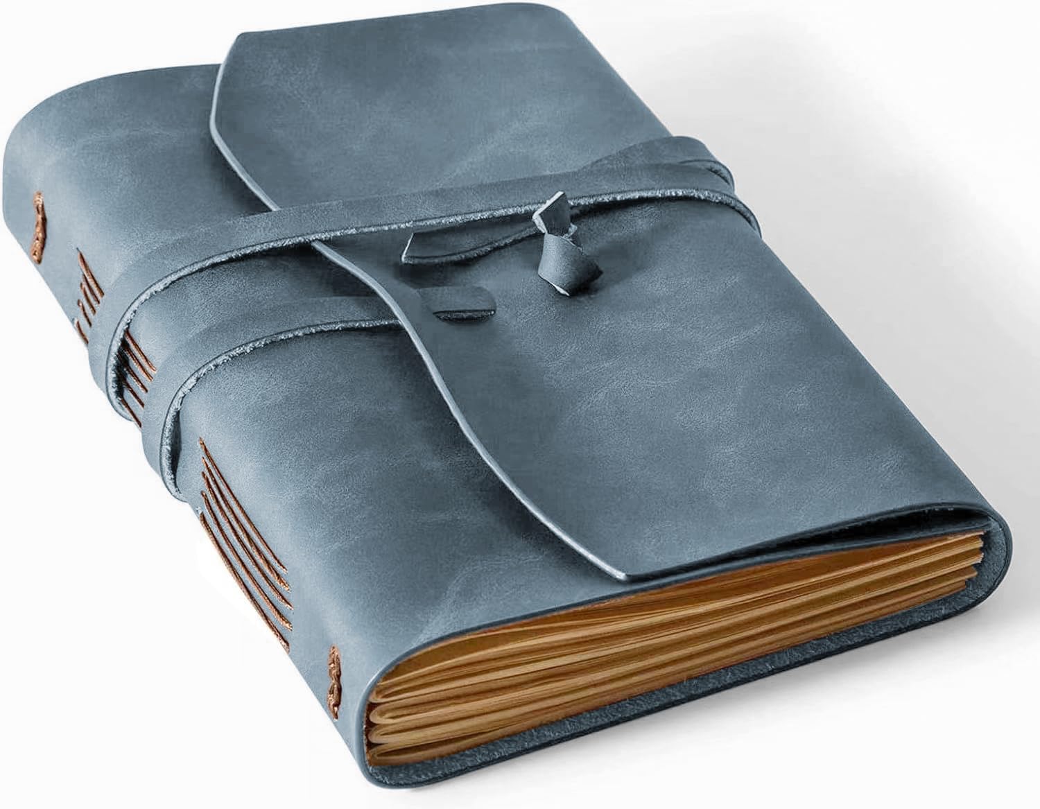 Amazon.com : RILIHO Leather Journal Notebook - Genuine Leather Journals ...