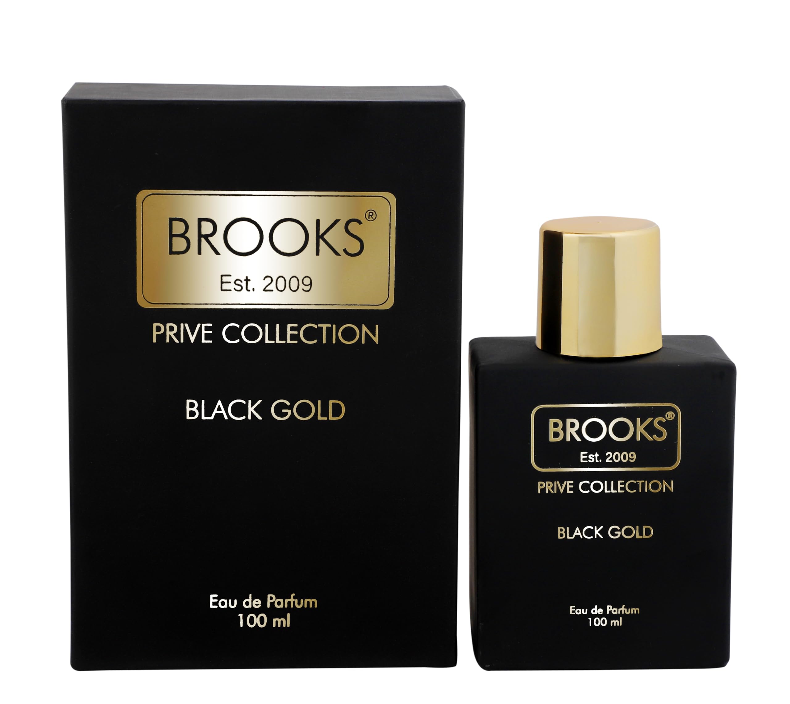 Buy Brooks 100 ML Black Gold Intense Perfume, Premium Strong & Long ...