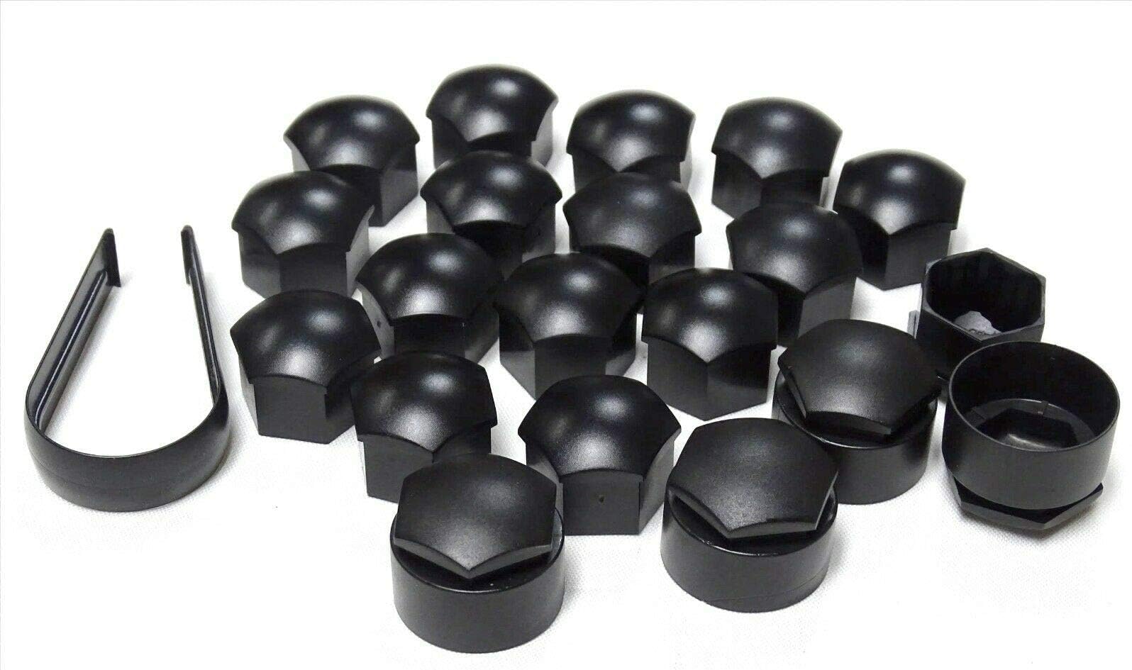 Audi NEW GENUINE A1 A3 A4 A5 A6 A7 17mm WHEEL NUT BOLT COVERS LOCKING ...
