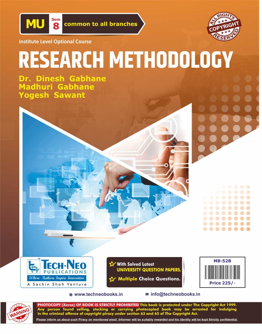Research Methodology For MU Sem 8 Common to All : Amazon.in: Books