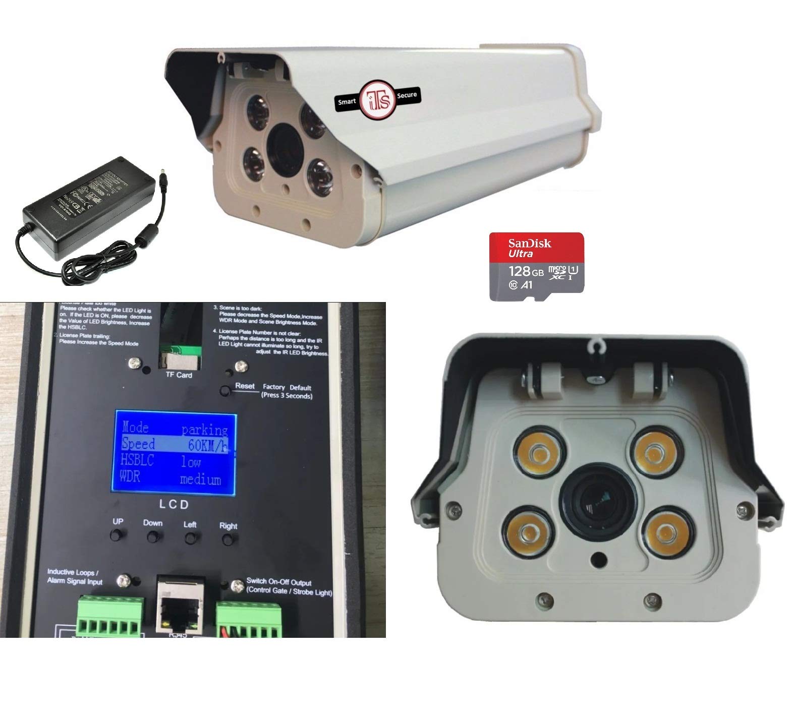 Buy ITS 3G/4G SIM Card Outdoor LPR IP Car Number Plate Re Camera, CamHi ...