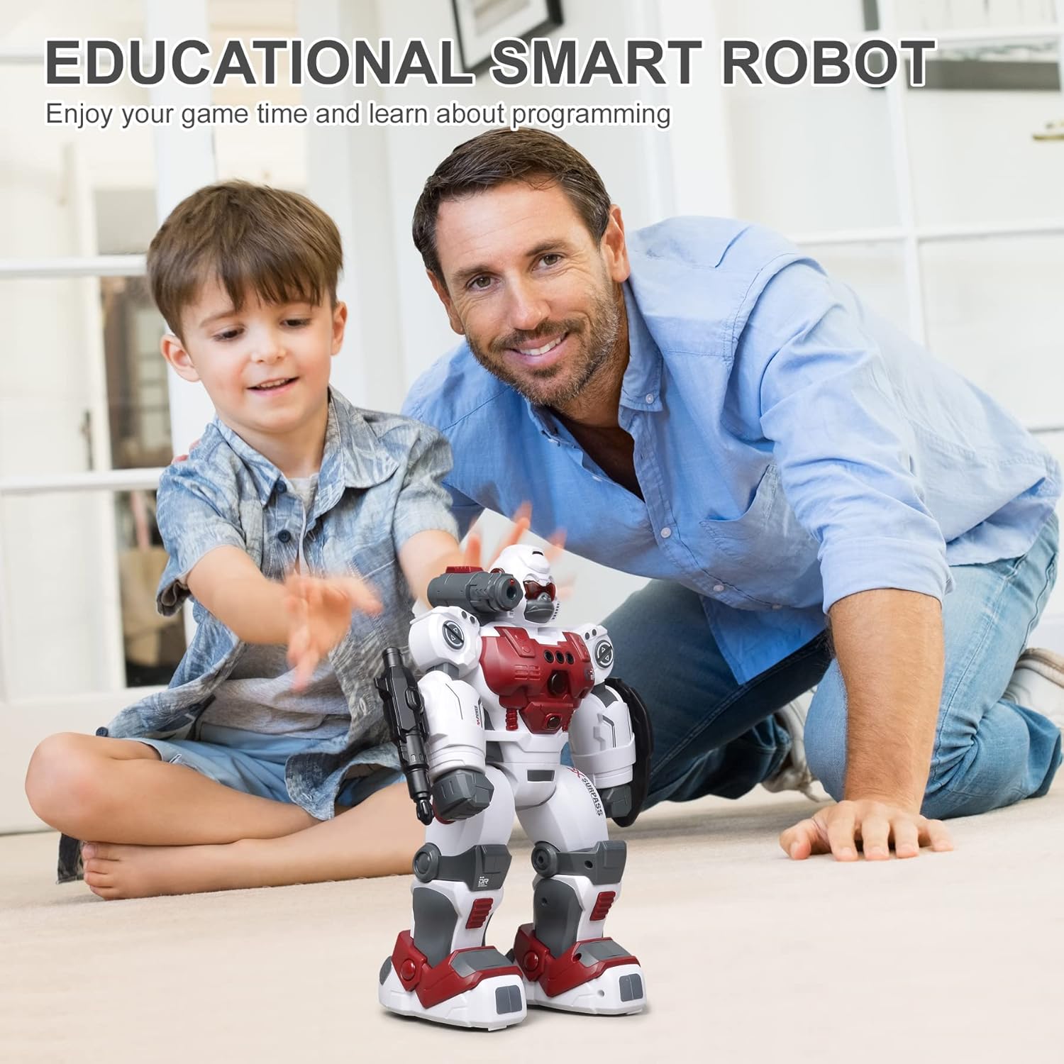 MDGZY Robot de control remoto para niños robot de detección de gestos ...