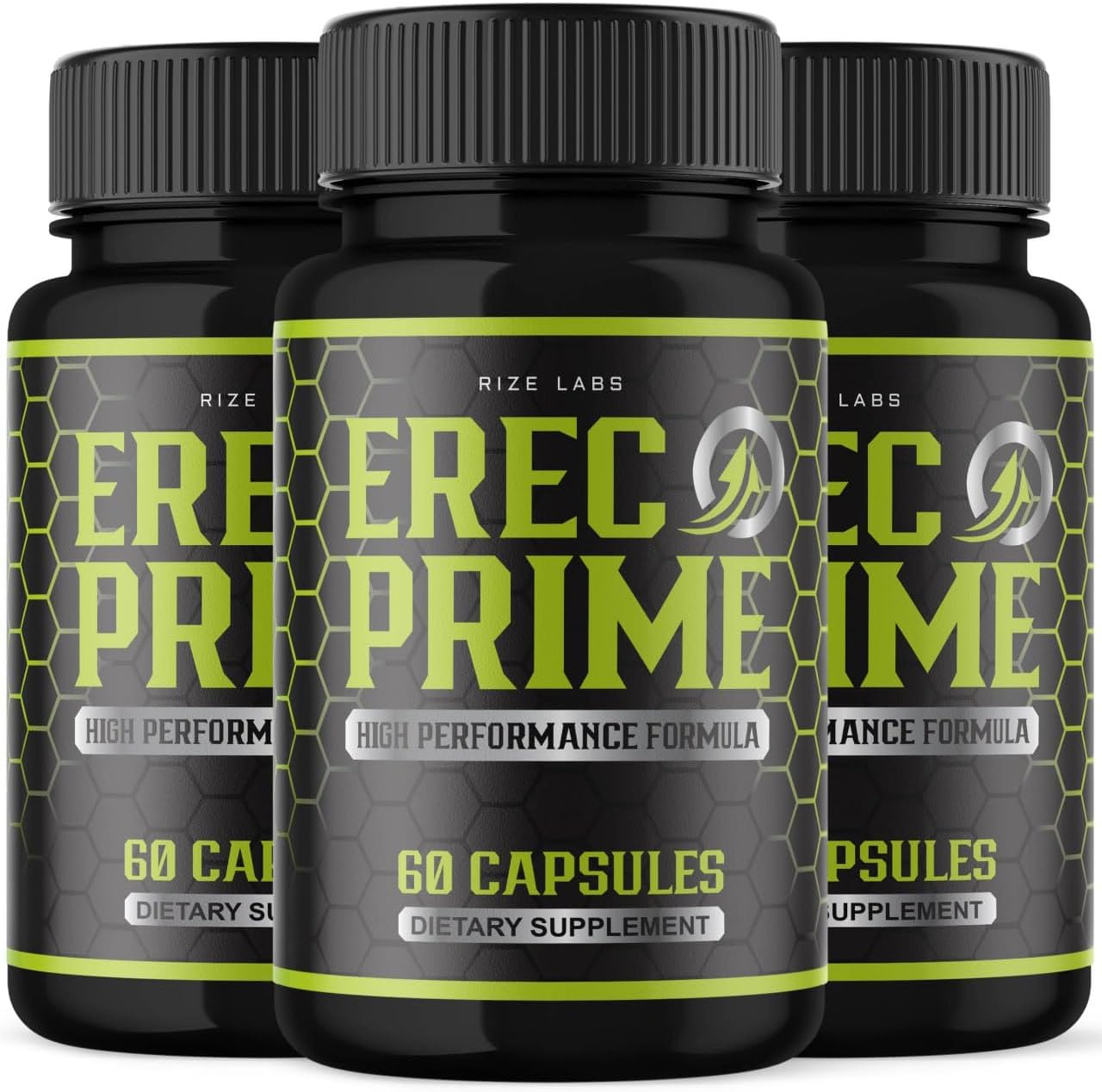 Amazon.com: rize labs (3 Pack) ErecPrime, ErecPrime High Performance Pills, Erec Prime Maximum ...