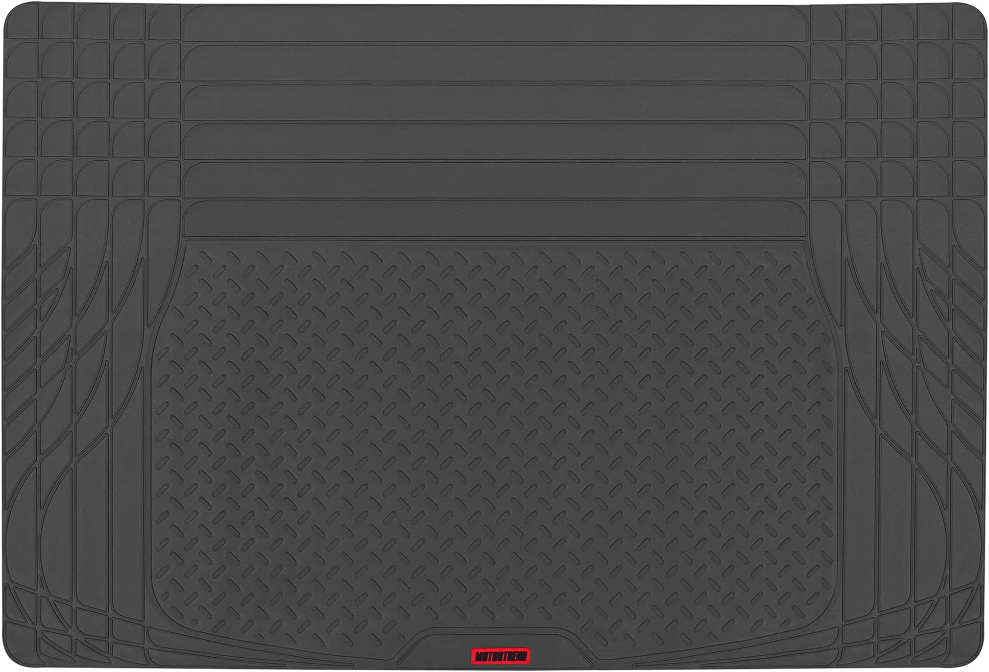 Amazon.com: Motor Trend FlexTough Black SUV Cargo Liner & Car Trunk Mat ...