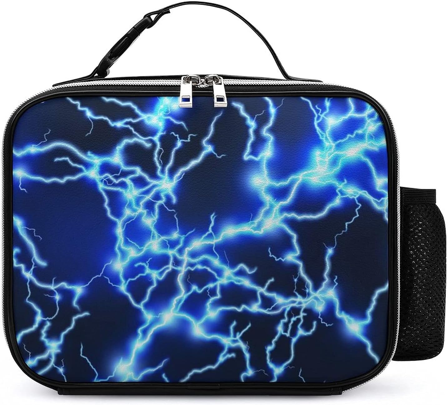 Amazon.com: FunnyStar Blue Lightning Lunch Box Insulation And Cold ...