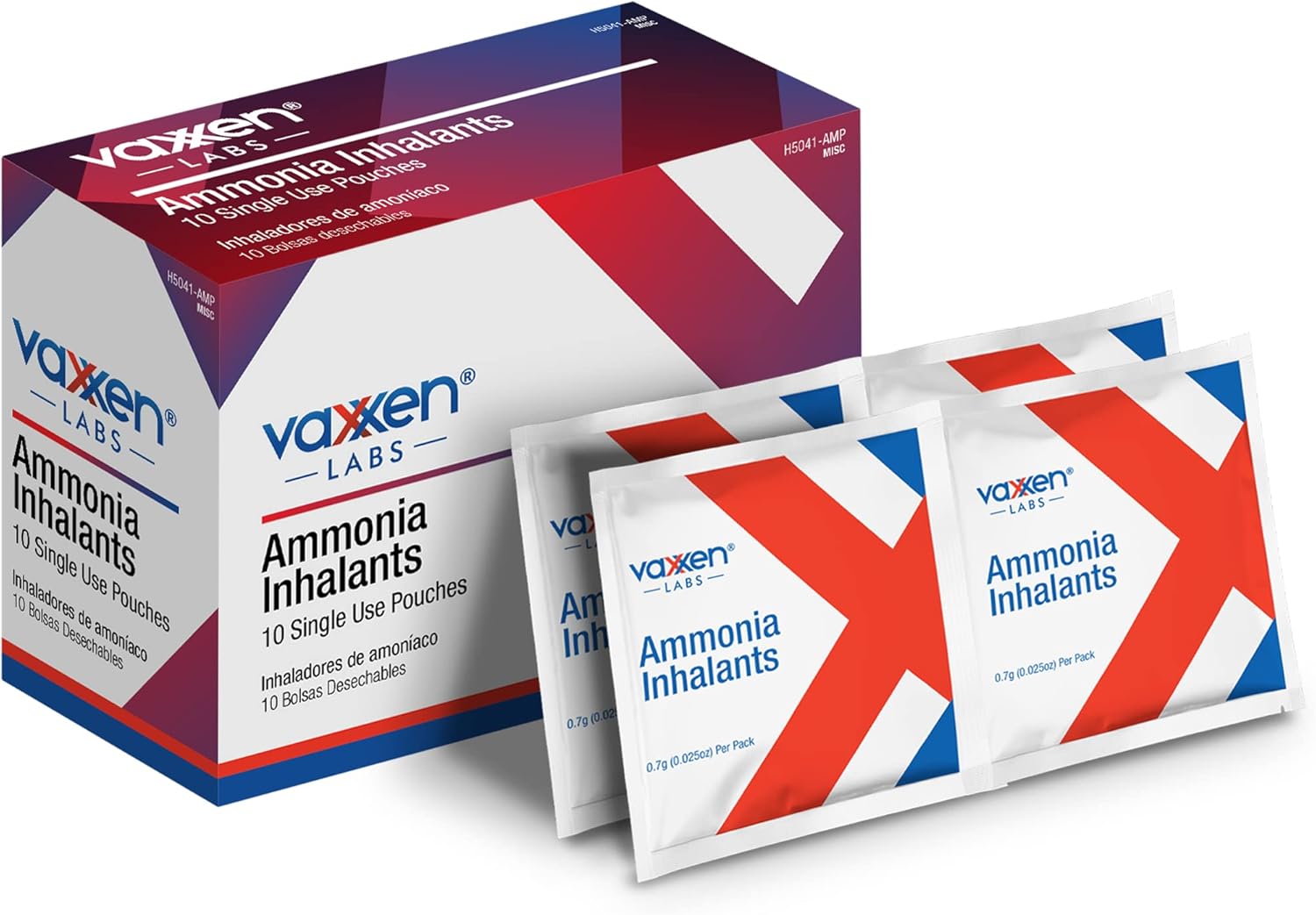 Vaxxen Labs Lot de 10 sachets d'inhalation d'ammoniaque : Amazon.ca: Santé et Soins personnels