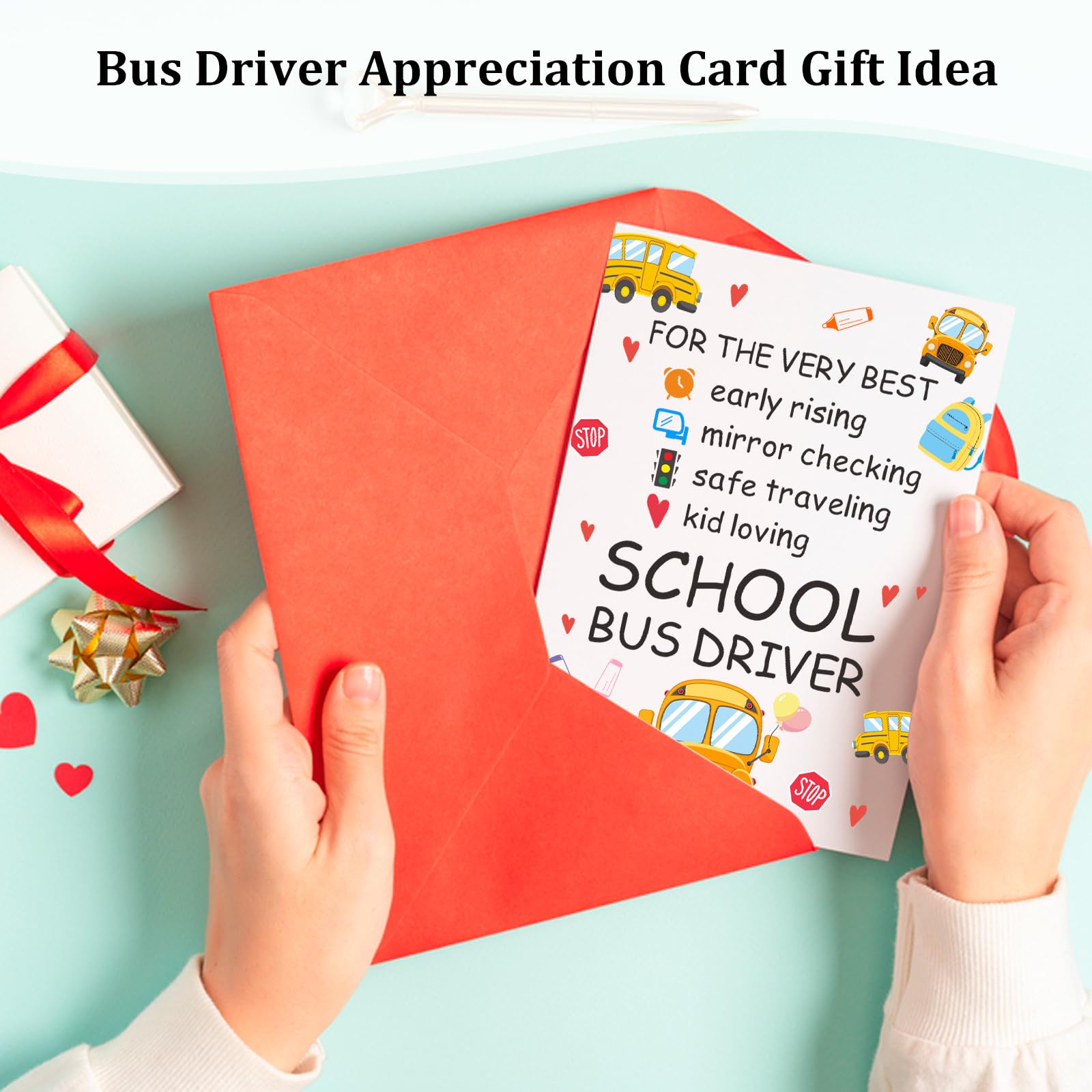 Snapklik.com : Bus Driver Appreciation Gifts Thank You Card School Bus ...