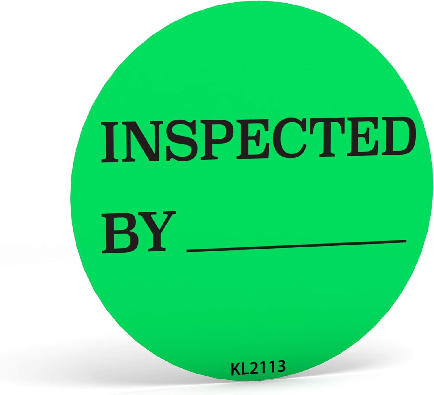 Amazon.com : Kenco 2" Circle Inventory Control Stickers for Shipping ...