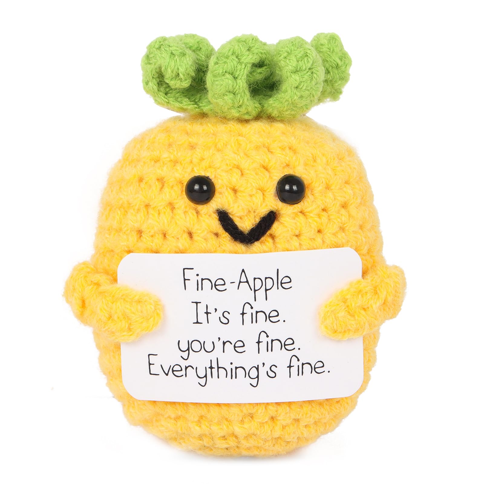 KufaerBeam Funny Positive Carrot Crochet Dolls,Handmade Emotional ...