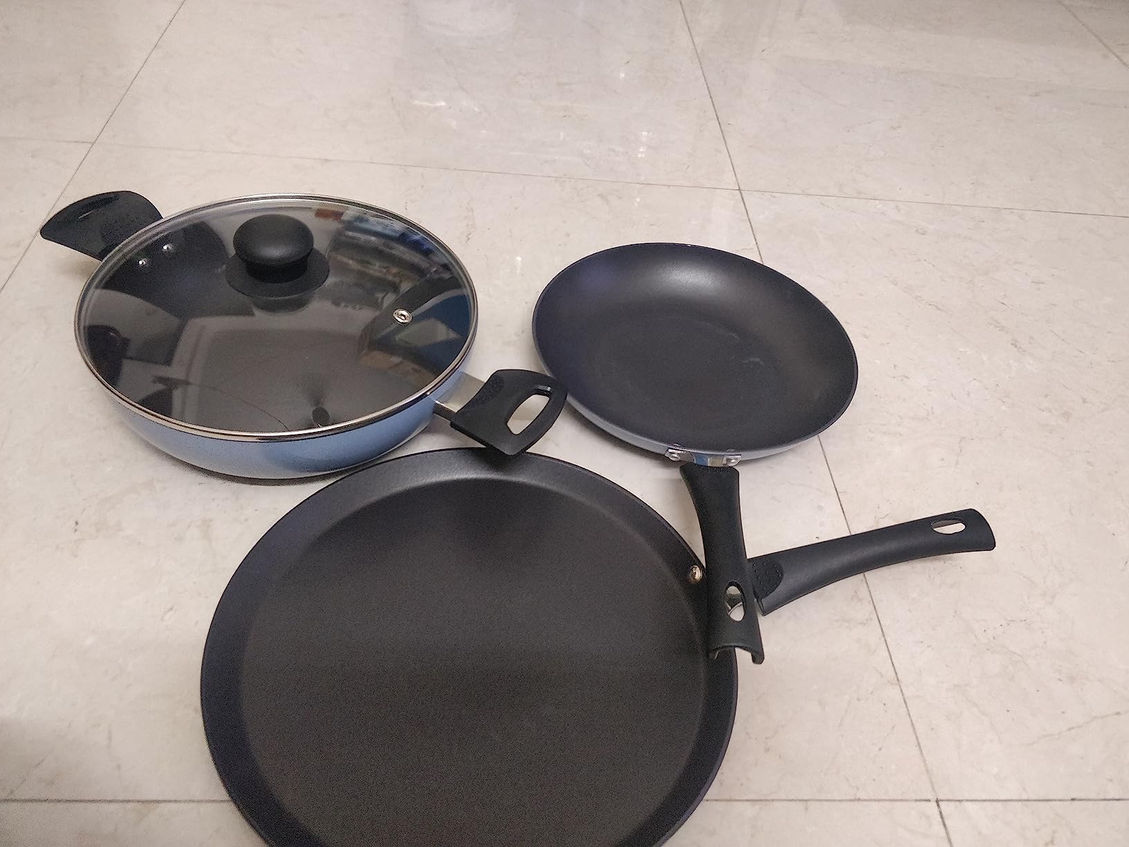 Buy Fackelmann Cologne Range Nonstick Cookware 4 Pcs Set | 3 Layer Non ...