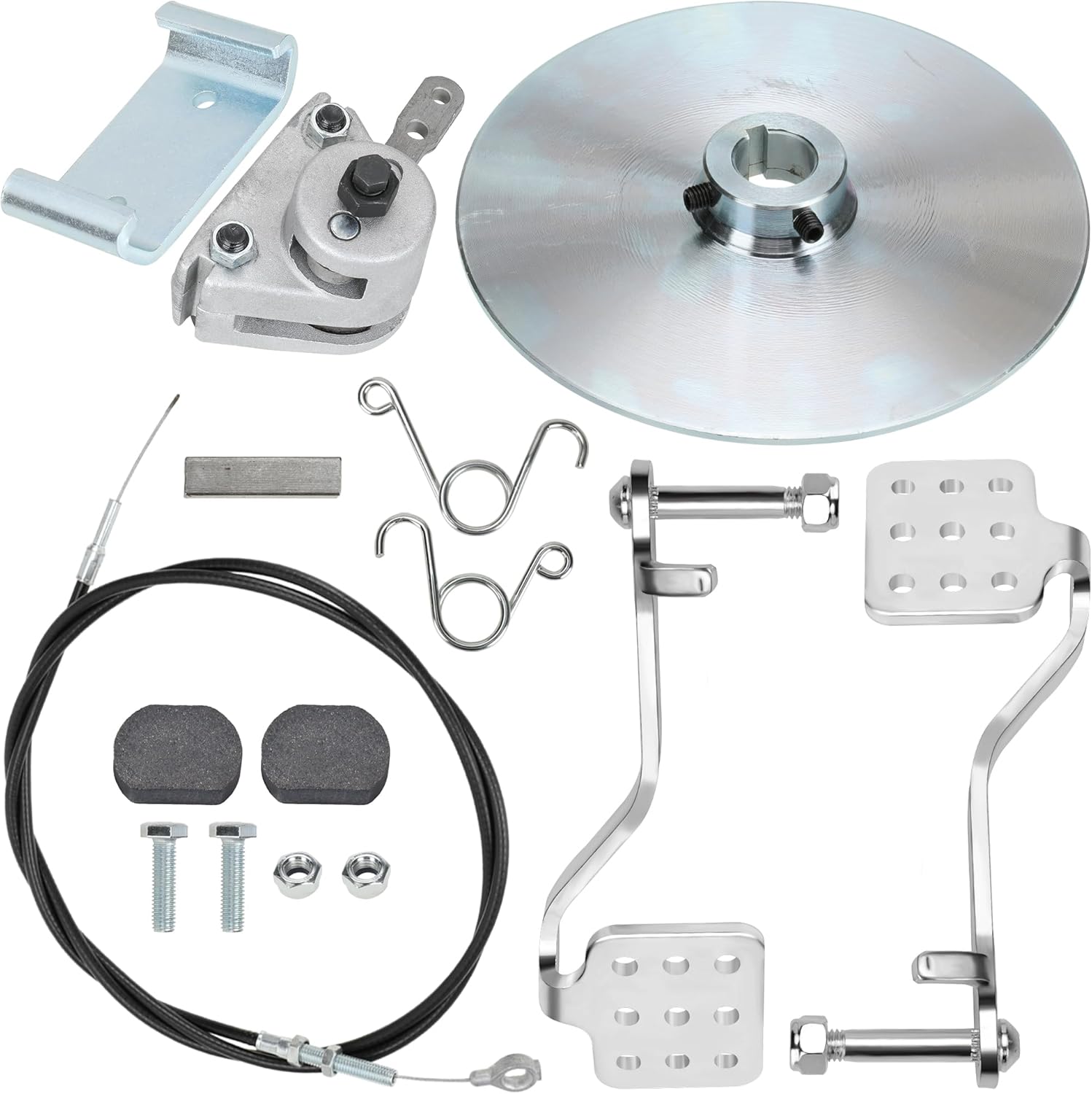 Amazon.com: GREHUA Mechanical Disc Rotor Brake Caliper and Bracket ...