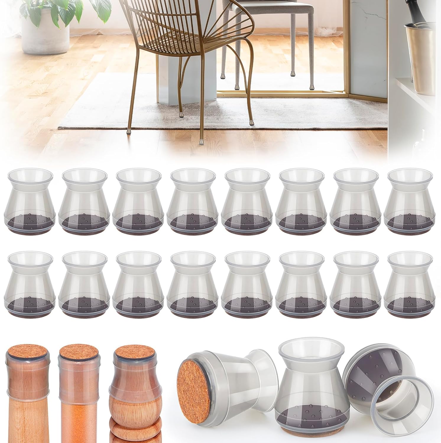 Chair Leg Floor Protectors, Premium Chair Leg Nepal | Ubuy