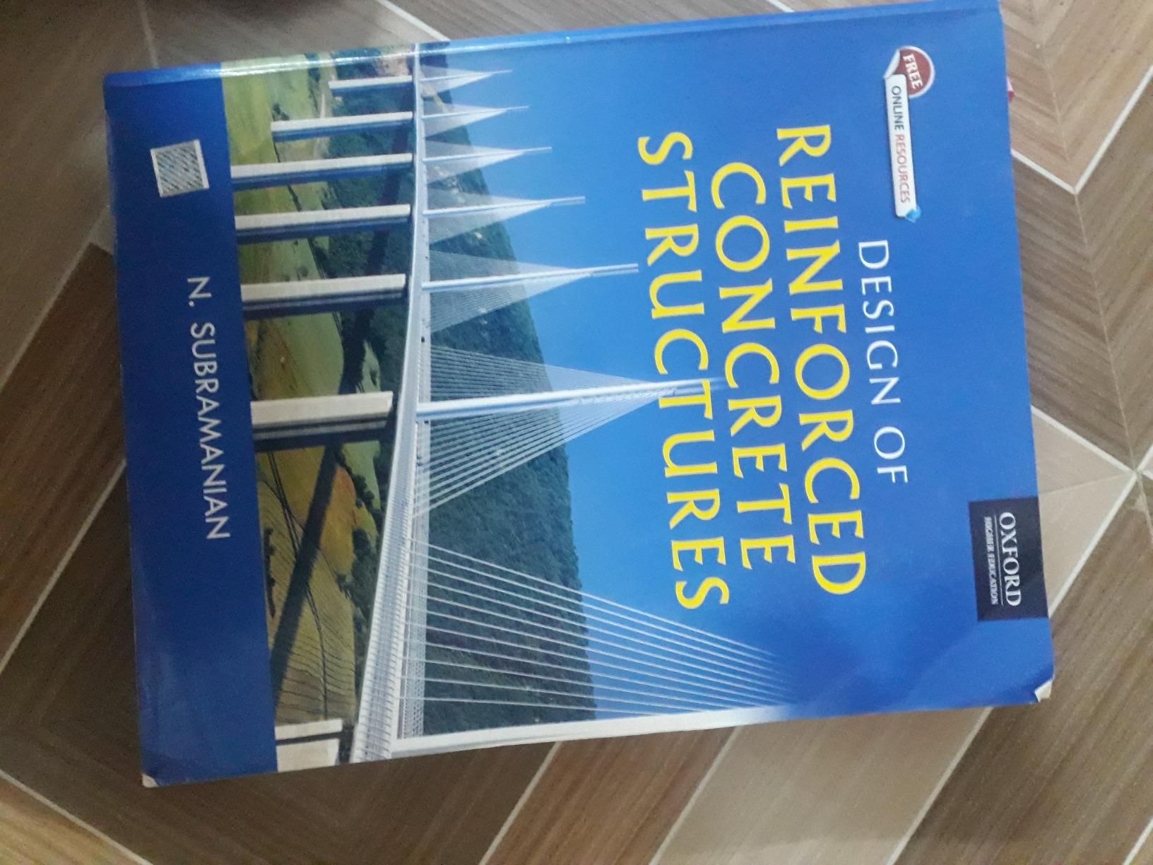 DESIGN OF REINFORCED CONCRETE STRUCTURES : N. Subramanian: Amazon.in: Books