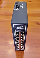Amazon.com: WIWAV WDH-16GT-DC 10/100/1000Mbps Unmanaged 16-Port Gigabit Industrial Ethernet ...