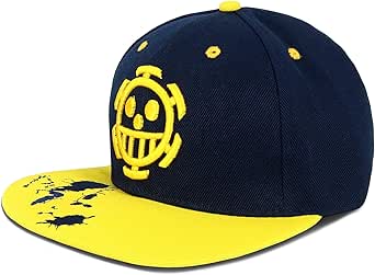 Roffatide Anime One Piece Baseball Cap for Boys Adjustable Embroidered ...