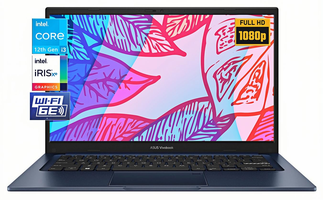 Amazon.com: ASUS Vivobook Laptop, 14" FHD (1920 x 1080) Display, 12th ...