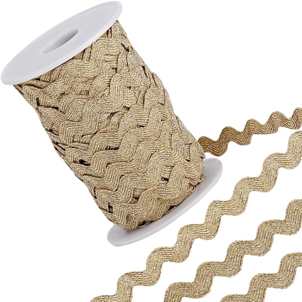 Amazon.com: GORGECRAFT 1 Roll 25 Yards RIC Rac Trim Ribbon Rick Rack 1/ ...