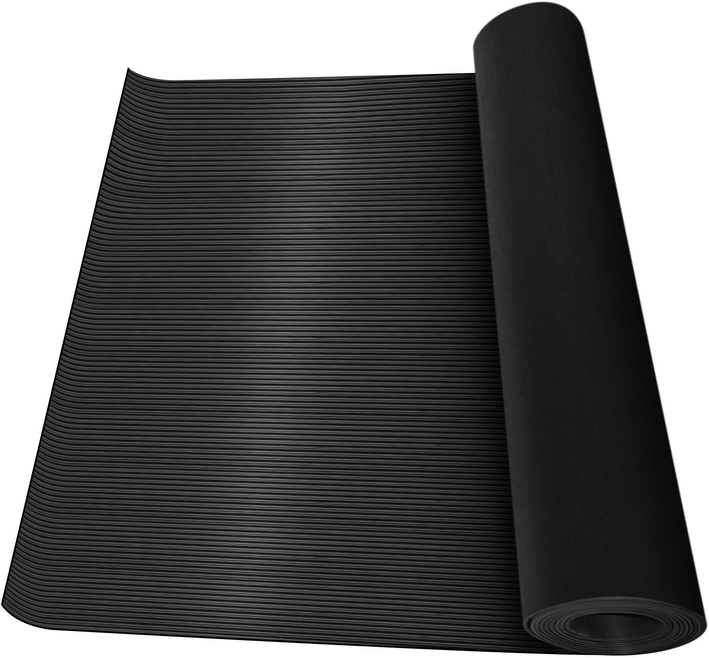 Amazon.com: Rubber Floor Mat Heavy Duty Composite Rib Corrugated Rubber ...