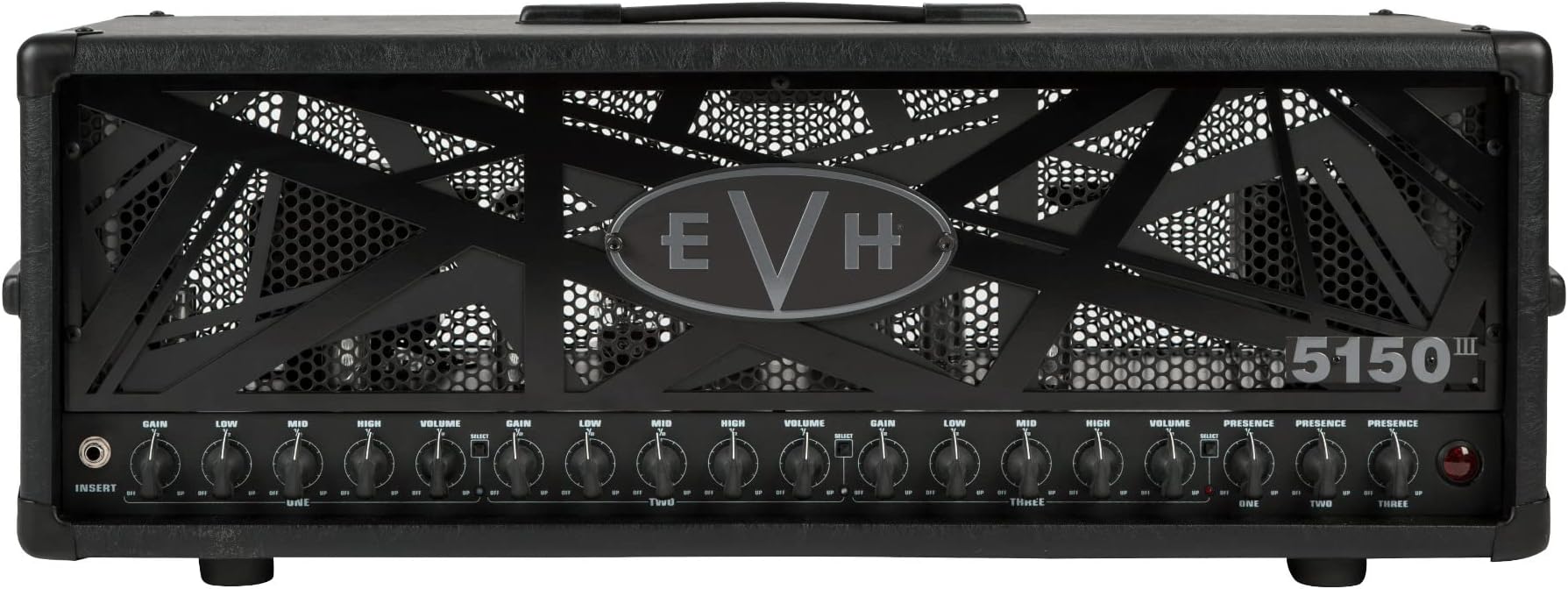 Amazon.com: EVH 5150III 50S 6L6 50-watt Tube Head - Black Stealth ...