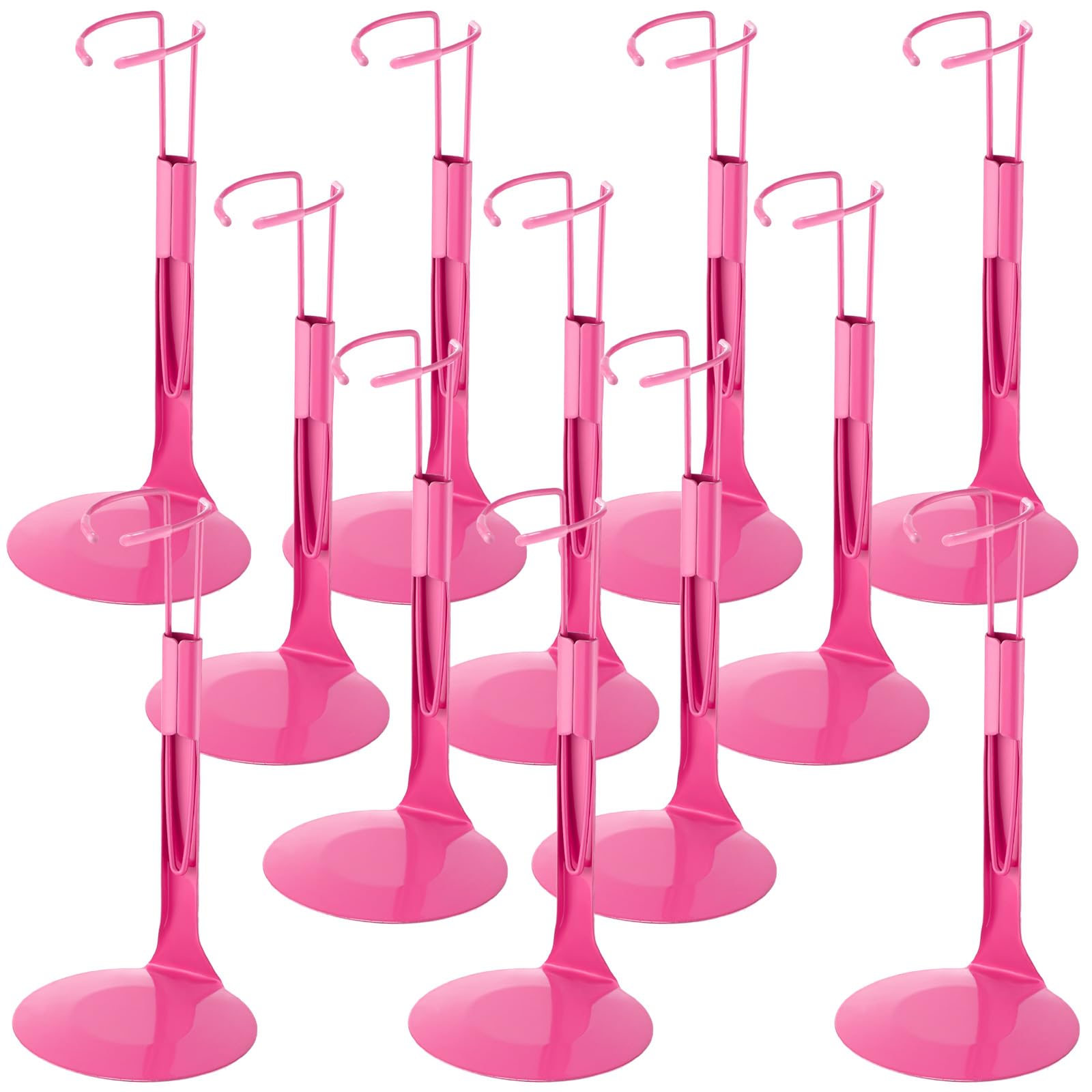 Amazon.com: Yaocom 12 Pcs Doll Stand Action Figure Stands with ...