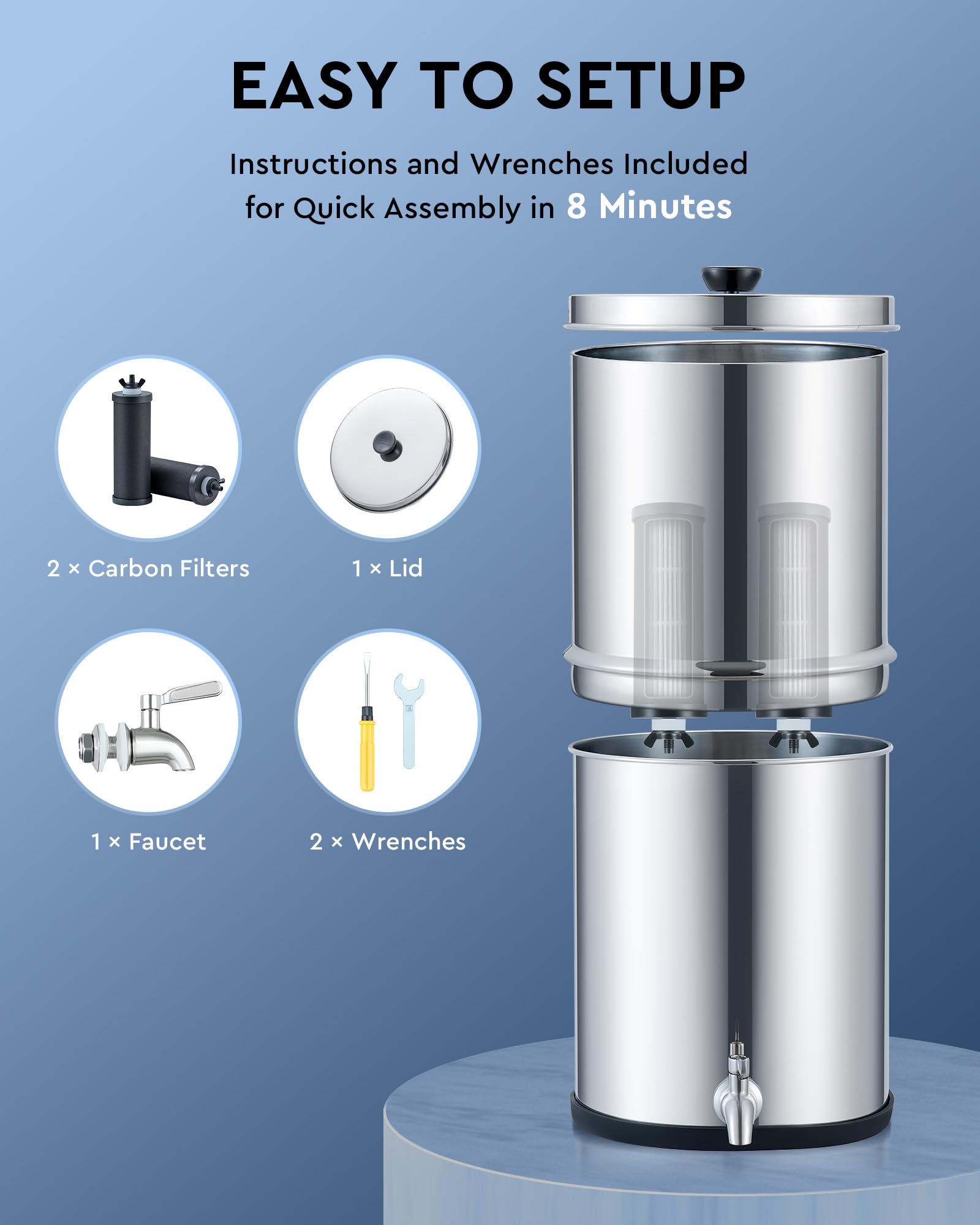 Gravity Water Filtration System