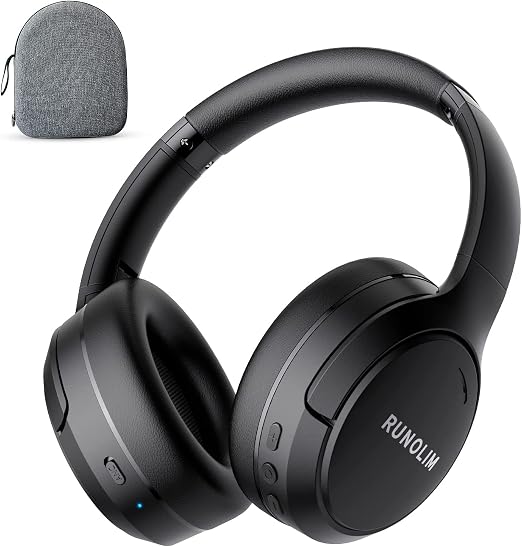 Amazon.com: Hybrid Active Noise Cancelling Headphones, Wireless Over ...