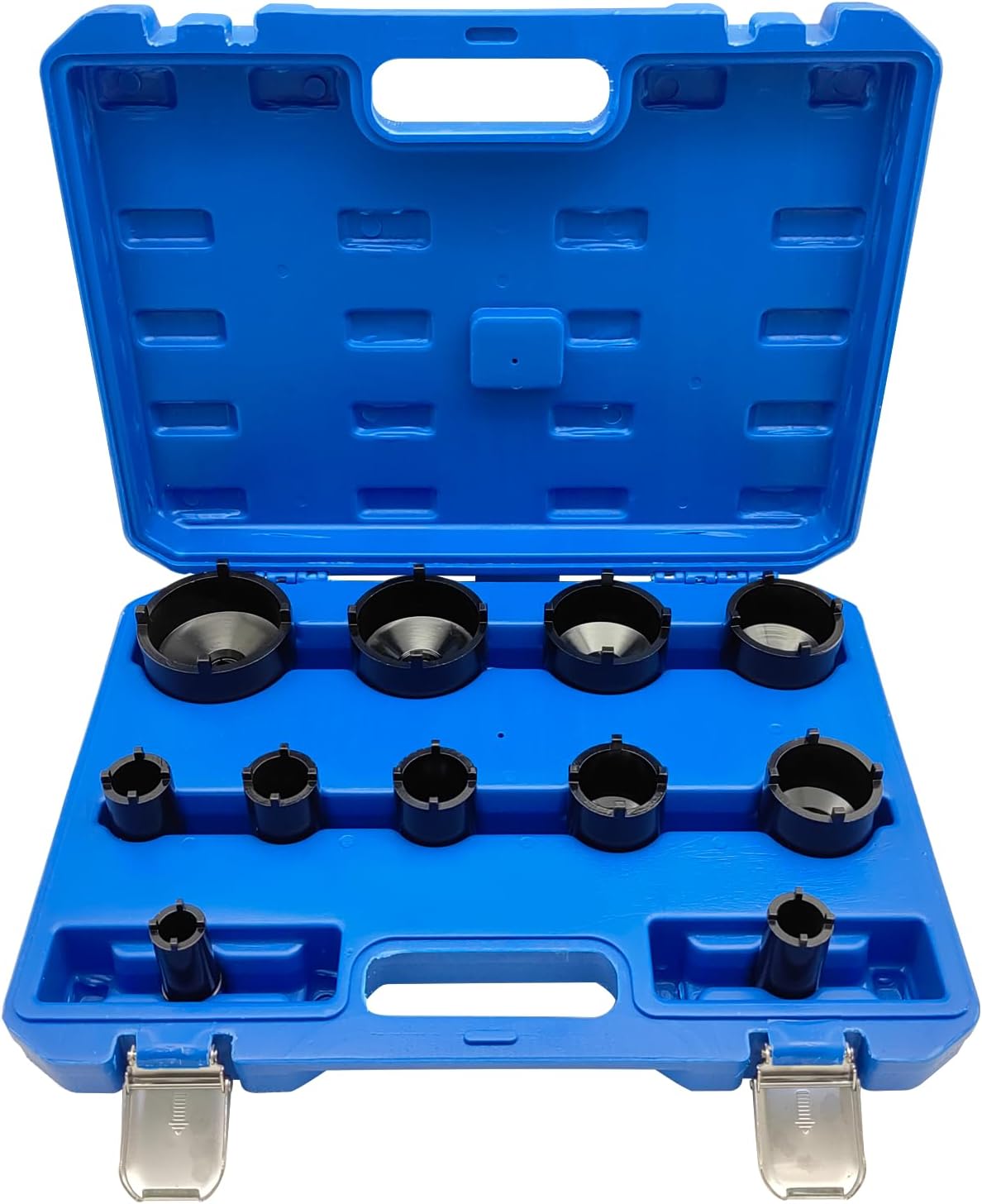 Amazon.com: ZKTOOL 11Pcs 1/2In Drive Spindle Nut Socket Tool Kit ...