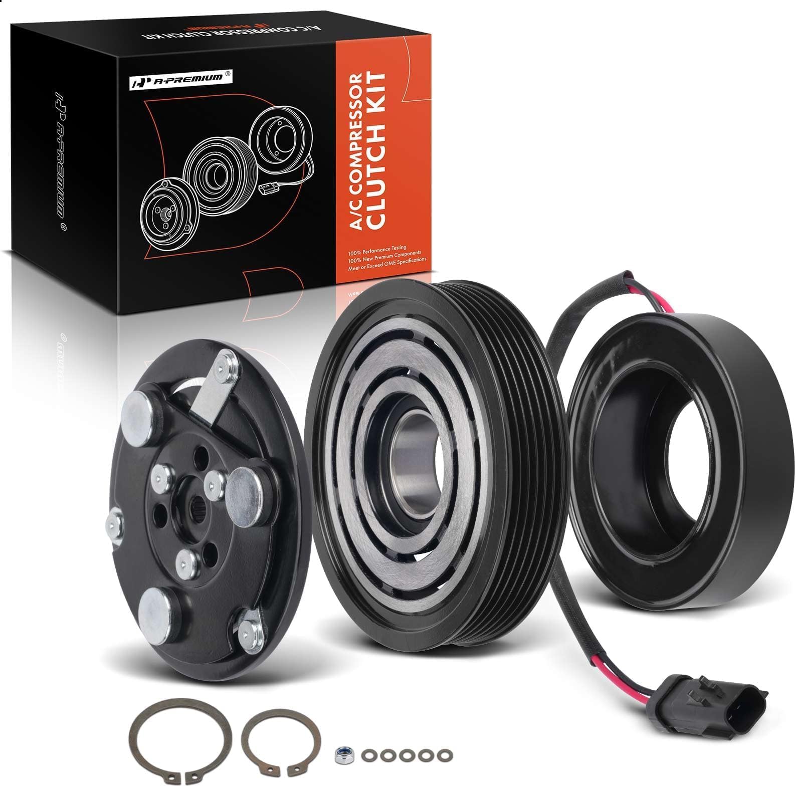 Amazon.com: uxcell AC Compressor Clutch Set Replace for Subaru Impreza ...