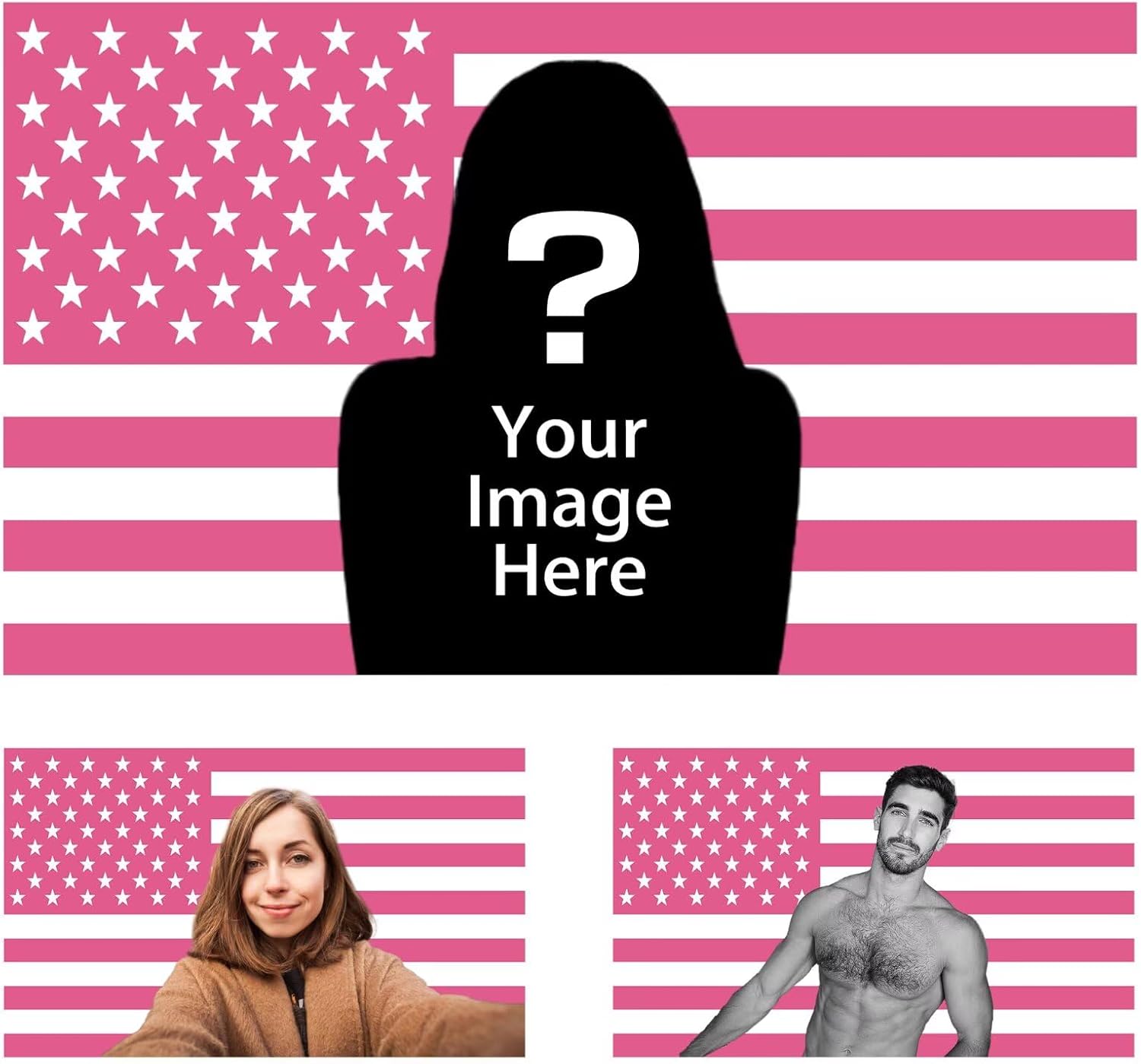 Amazon.com : Generic Custom Flags Personalized Flag Design Your Image ...