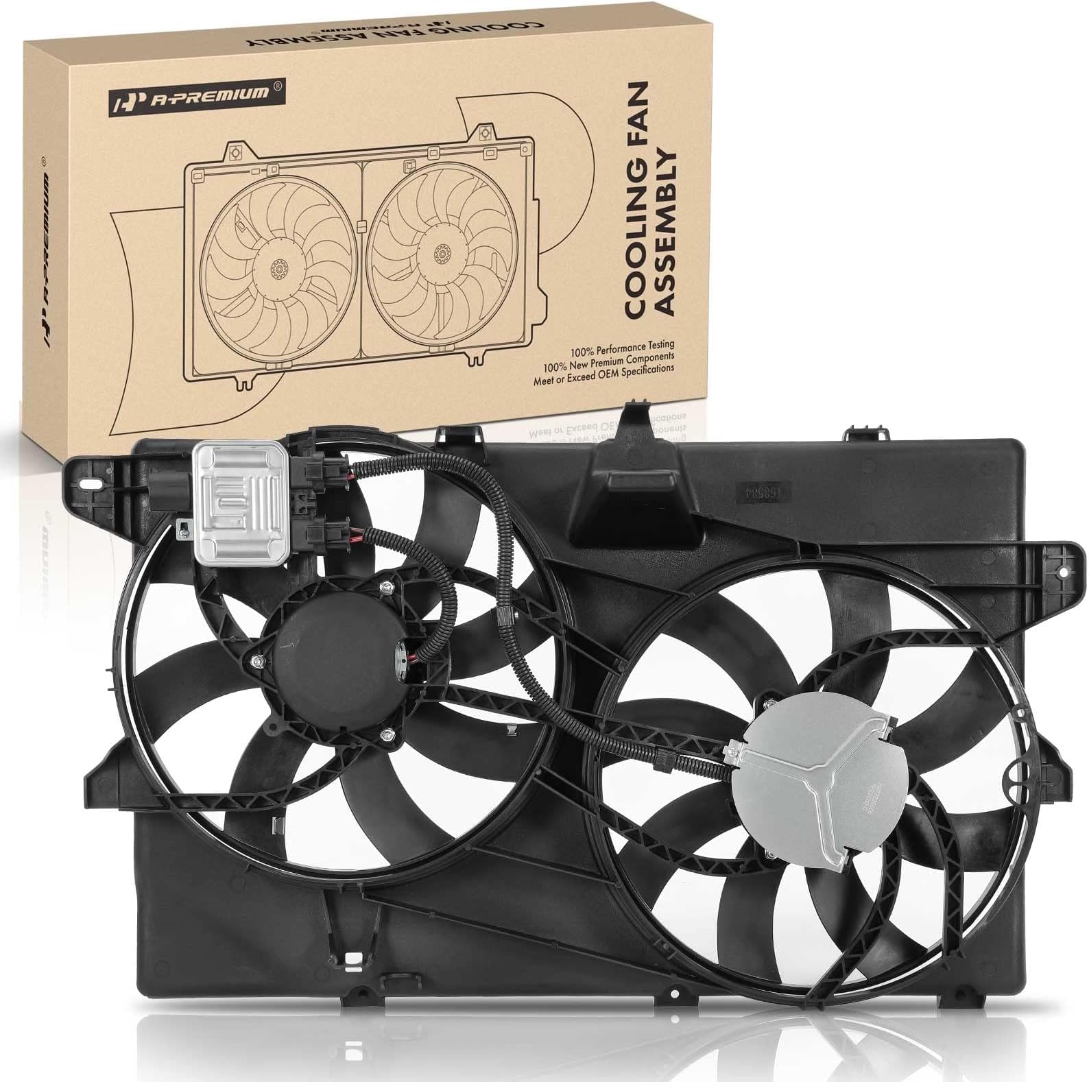 Amazon.com: A-Premium Engine Radiator Cooling Fan Assembly Compatible ...