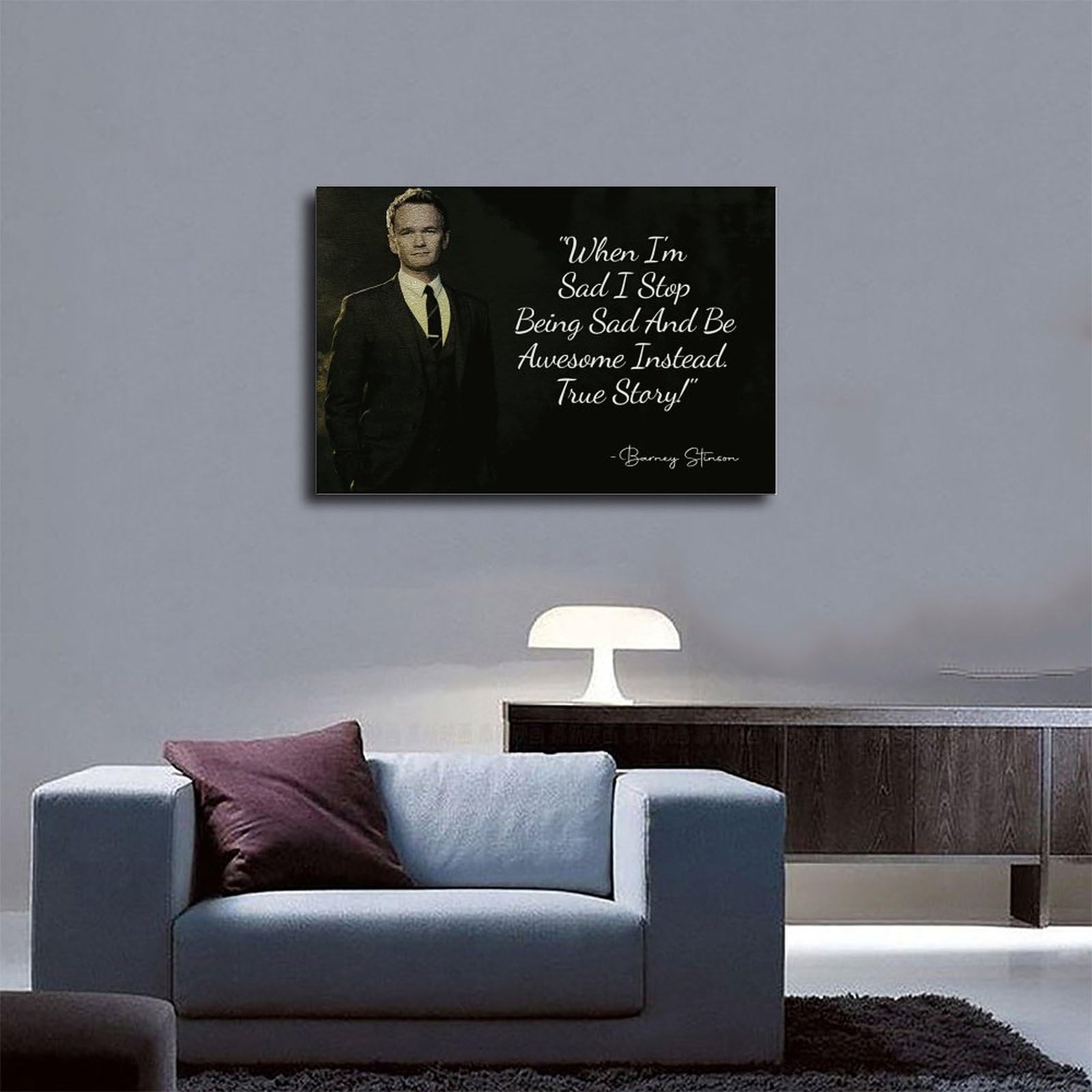 Poster Di Barney Stinson Vestito Barney Oreilles Stinson Legendary