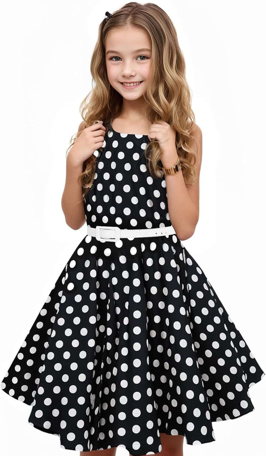 HB HBB MAGIC Girls Vintage Dress 50s Retro Twirling Special Occasion ...