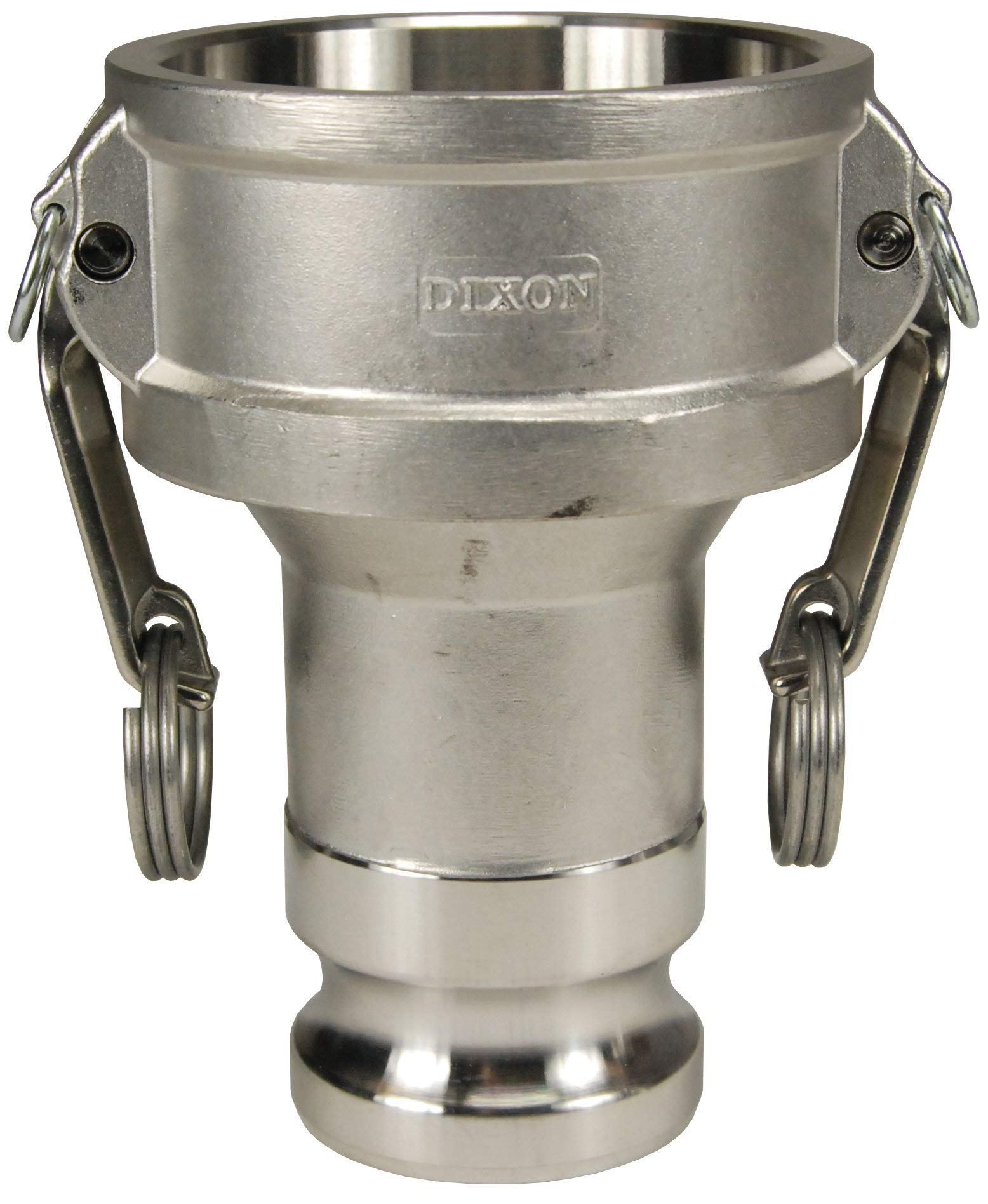 Cam and Groove Adapter,2", 3",316 SS: Amazon.com: Industrial & Scientific