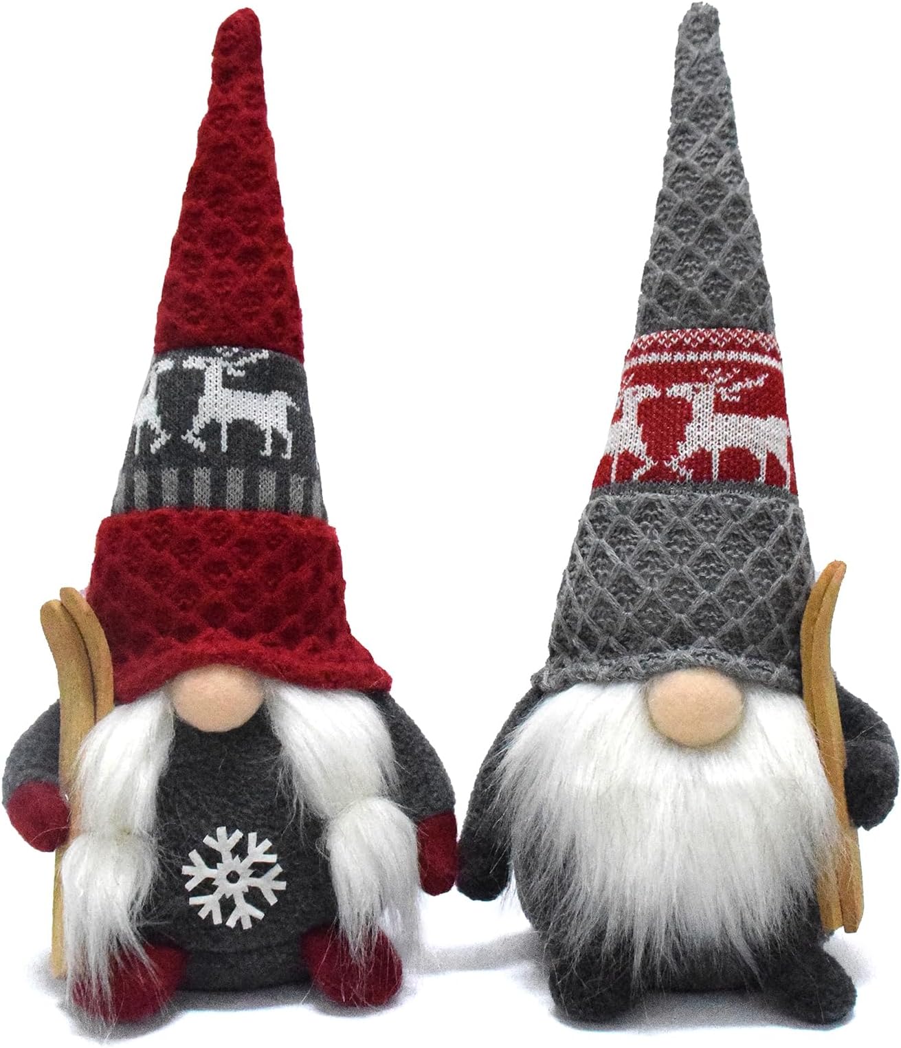 Amazon.com: Vytina Cute Winter Gnomes Plush Decorations Swedish Tomte ...