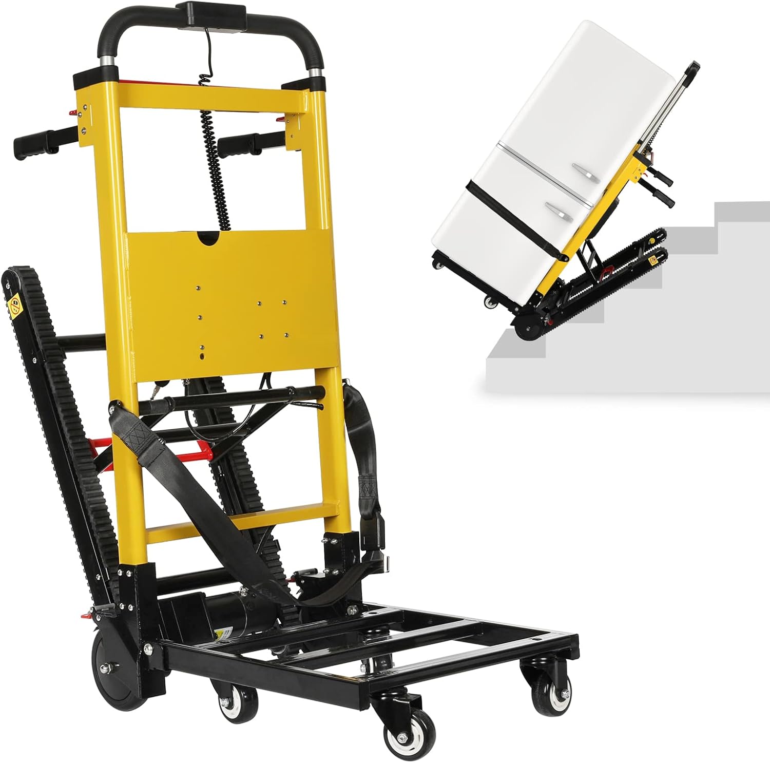 Electric Stair Climbing Hand Truck with 441 lbs Max Load Capacity ...