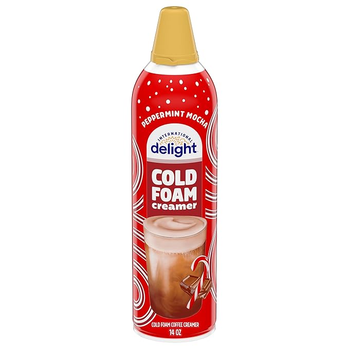Amazon.com: International Delight Cold Foam Coffee Creamer, Peppermint ...