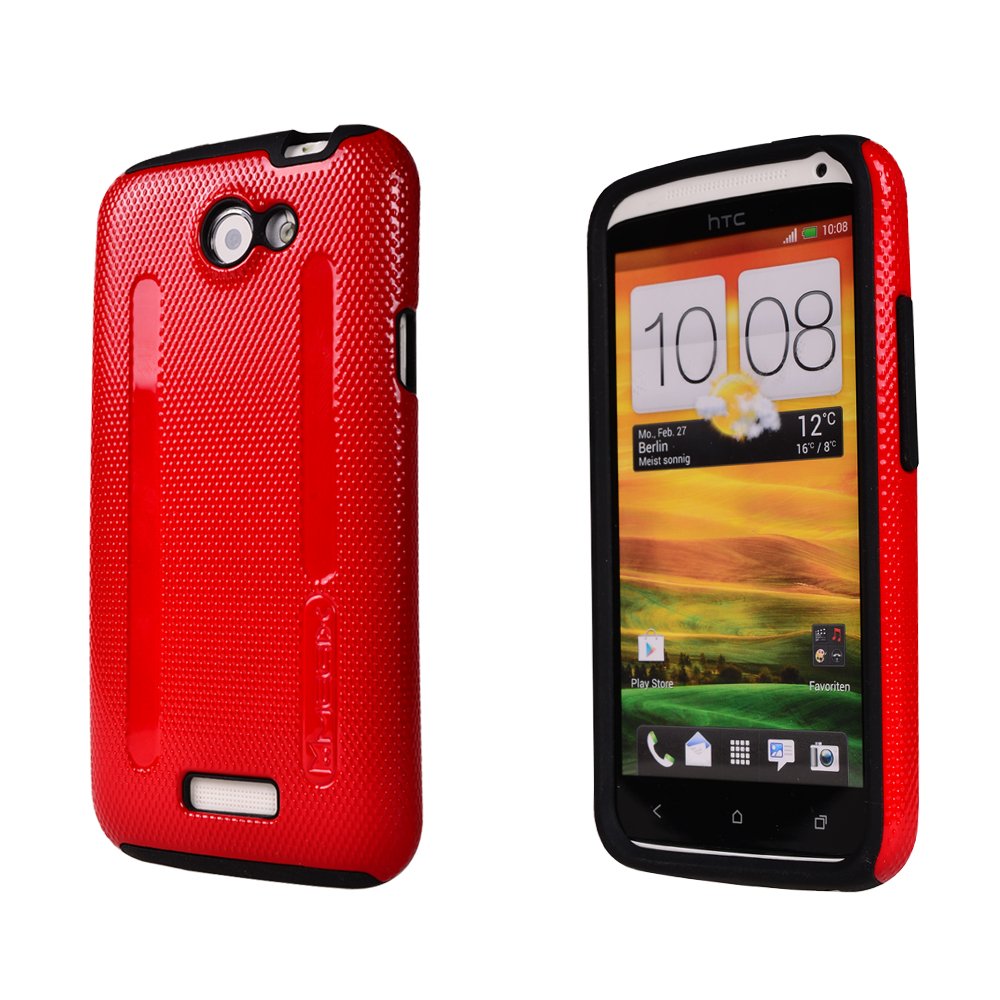 Htc One Red And Black