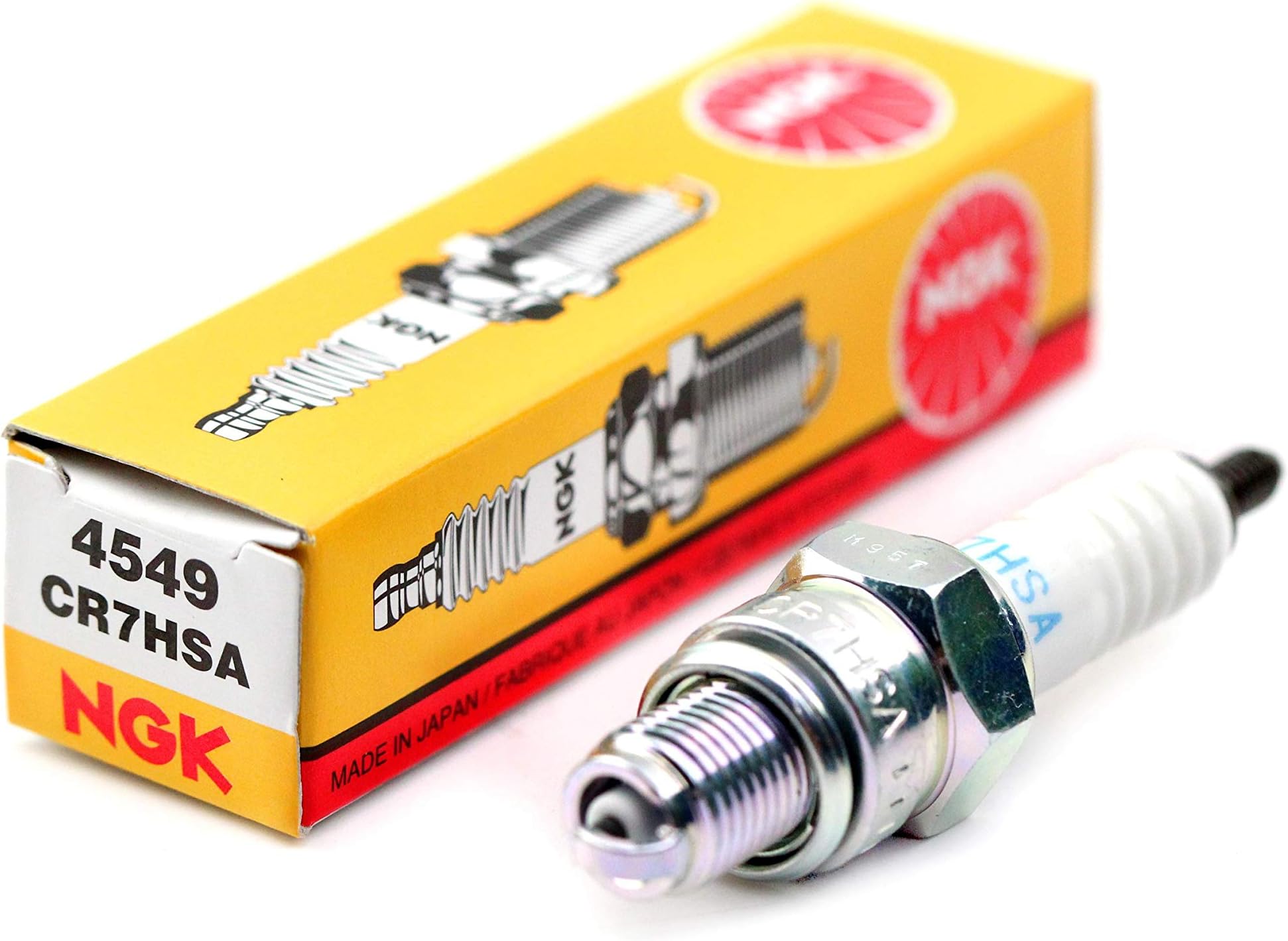 Bougie NGK CR7HSA : Amazon.de: Auto & Motorrad