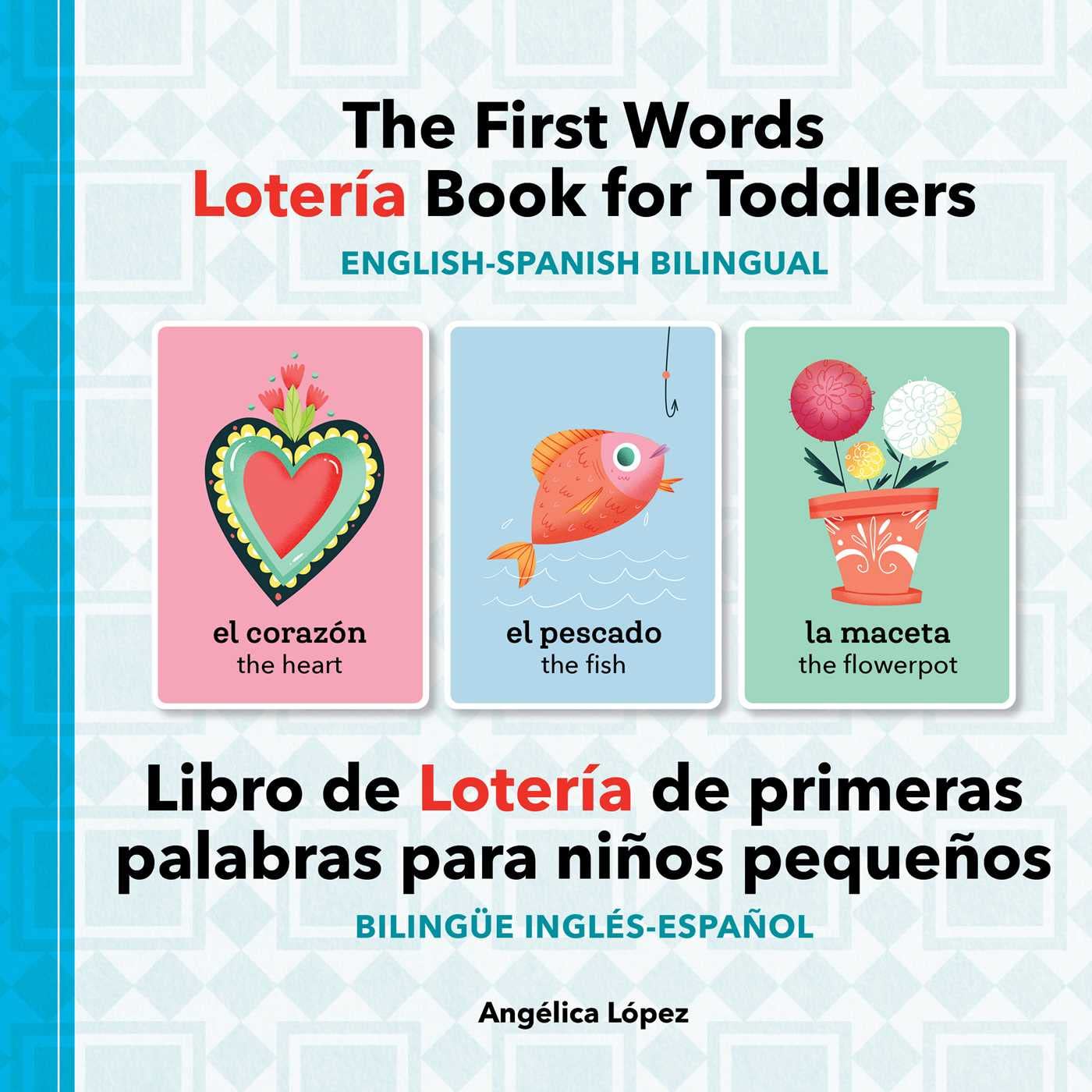 Libro De Lotería De Primeras Palabras Para Niños Pequeños / The First ...