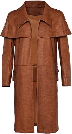 Chahouk - chamarra de guardabosques NCR para hombre, gabardina de piel ...