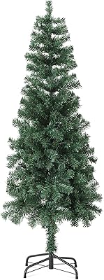 Amazon.com: Juegoal 5 FT Artificial Christmas Tree, Pre-Lit Curved ...
